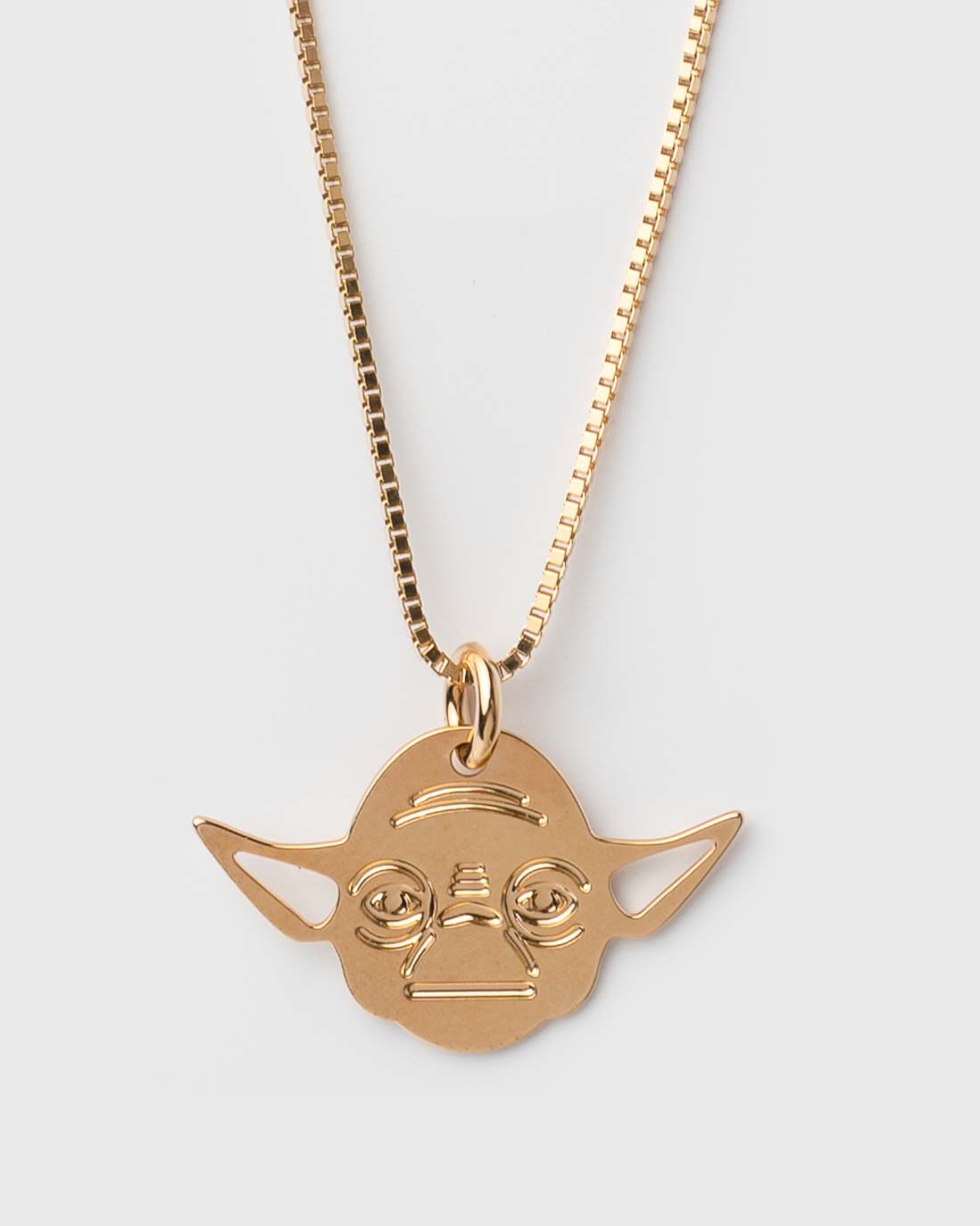 Malaika Raiss Star Wars Halskette Yoda vergoldet Bei Styleserver